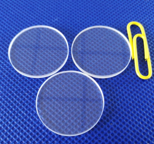 Clear Quartz Discs – Round Fused Glass Plates | ExactQuartz
